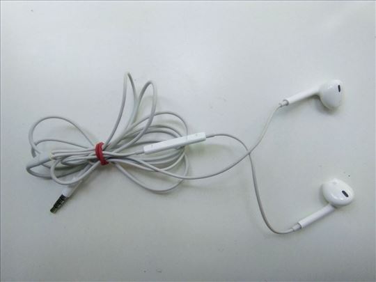 Slušalice Apple EarPods, ispravne, utikač 3,5mm