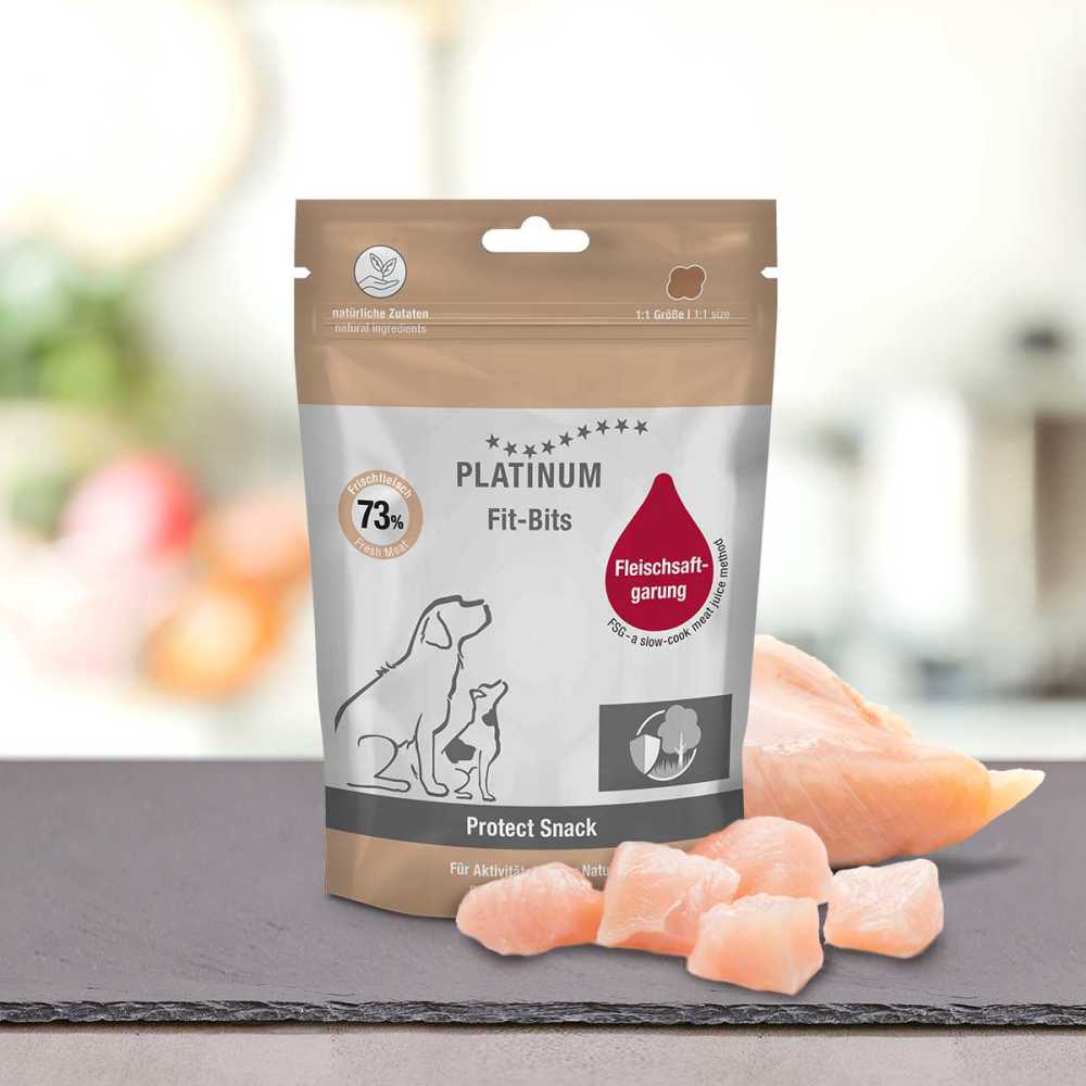 PLATINUM poslastica za pse Fit-Bits Protect Snack 150g