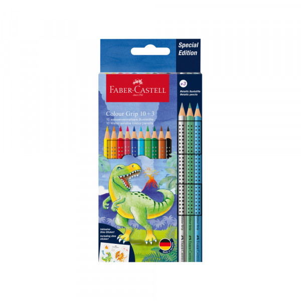 Drvene bojice Faber Castell Grip Dinosaurus 1/13