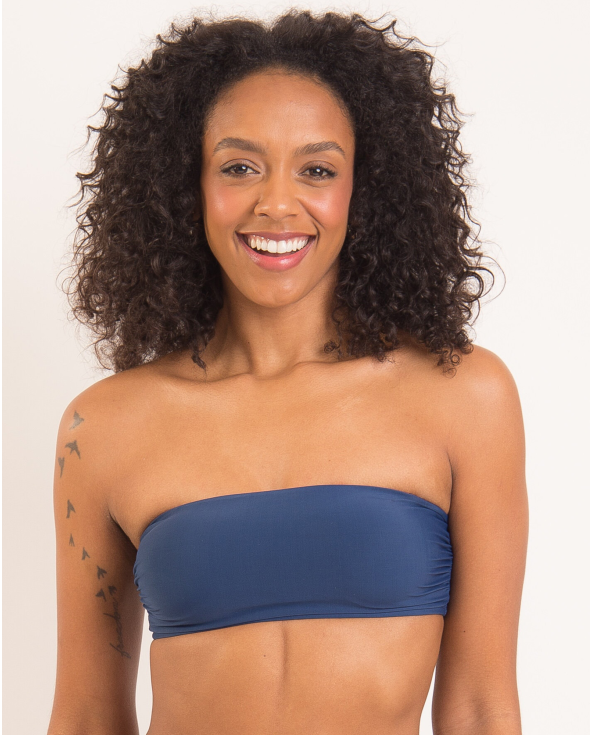 Top Navy Bandeau-Reto