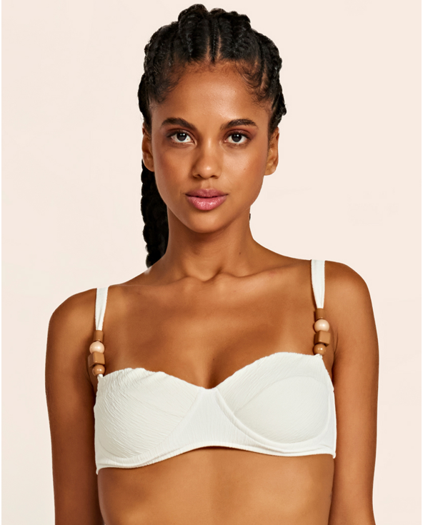 Top Bikini Nina Hot Off White