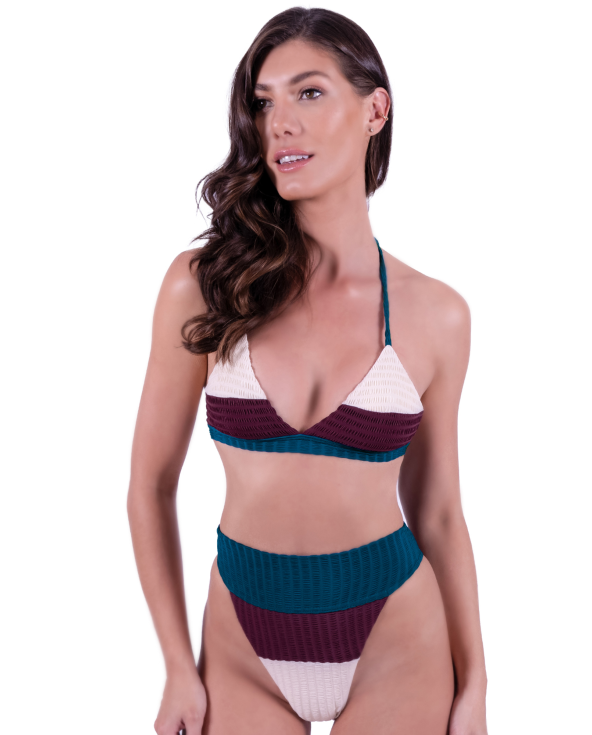 Bikini High Band Teal