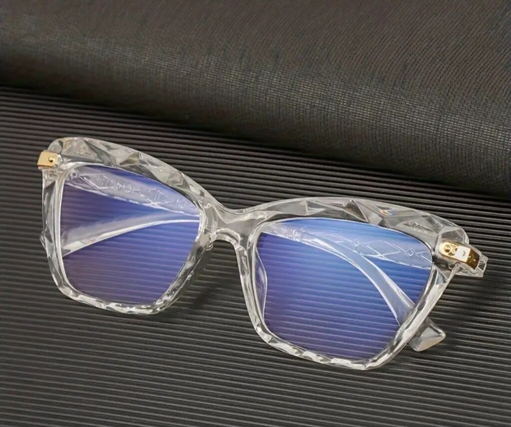 Naočare za blokiranje plave svetlosti sa mačjim okom, providna stakla