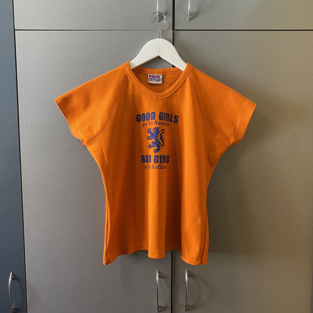 Men's T-shirt S (EU 36), bоја - Narandžasta