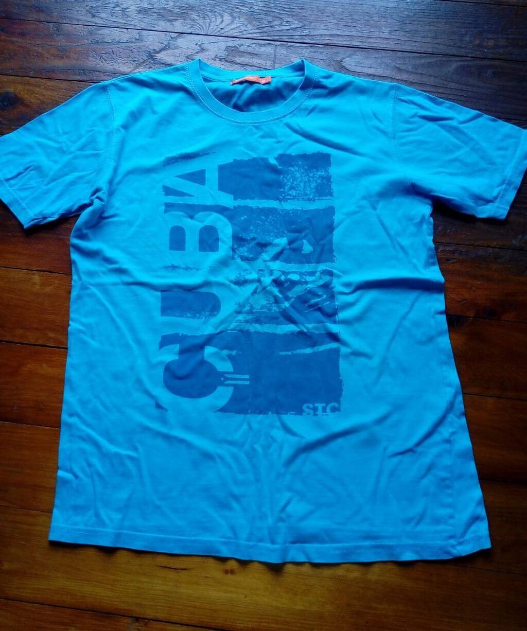 Men's T-shirt M (EU 38), bоја - Tirkizna