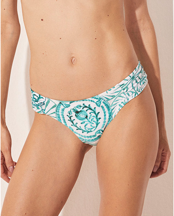 Bottom Bikini Media Azul