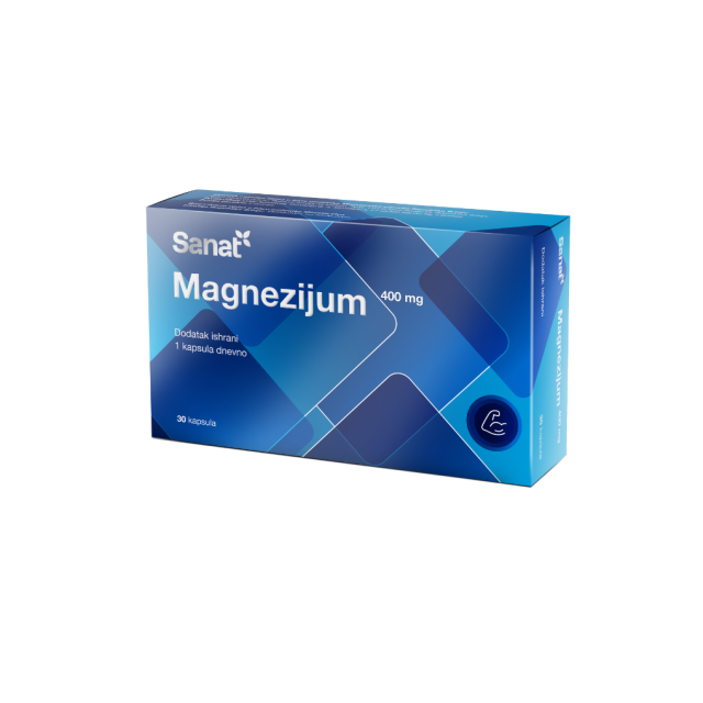 SANAT MAGNEZIJUM 400MG 30 KAPSULA
Opis
INFORMACIJE
NALOG
SERVIS
KORISNI LINKOVI