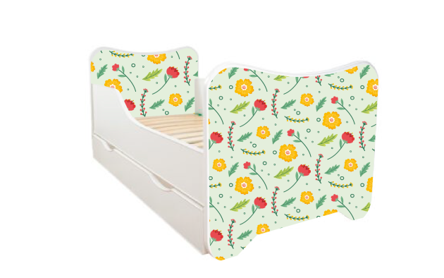 ABC Beds Dečiji Krevet sa Fiokom 160X80 cm Proleće