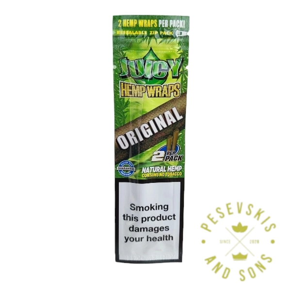 JUICY Original 2 Hemp Wraps – Blunt od Konoplje