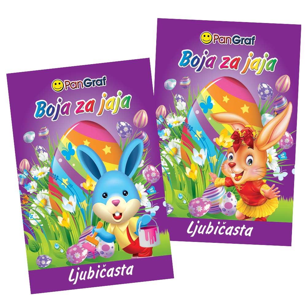 BOJA ZA JAJA LJUBIČASTA PANGRAF