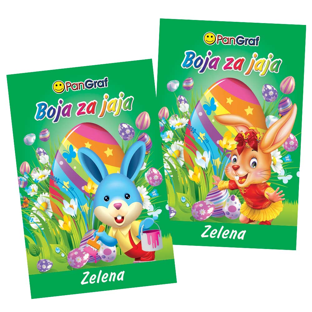 BOJA ZA JAJA ZELENA PANGRAF