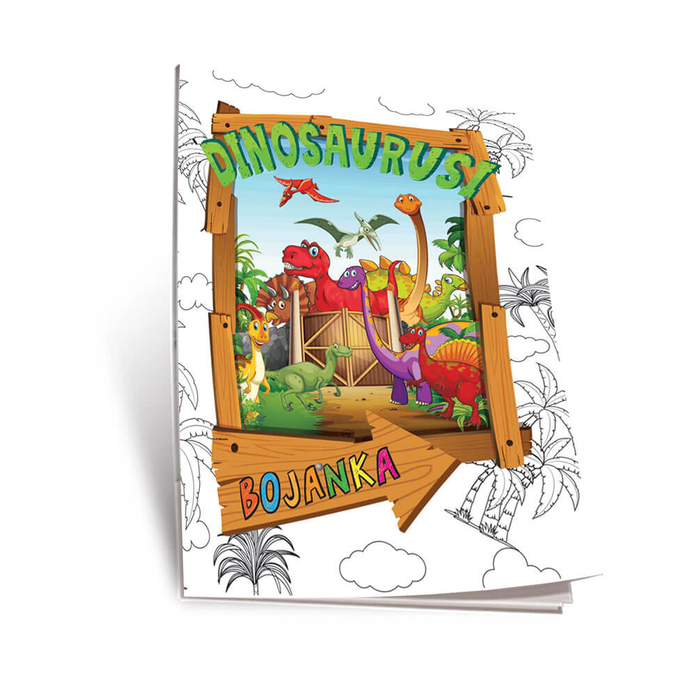 BOJANKA A4 DINOSAURUSI