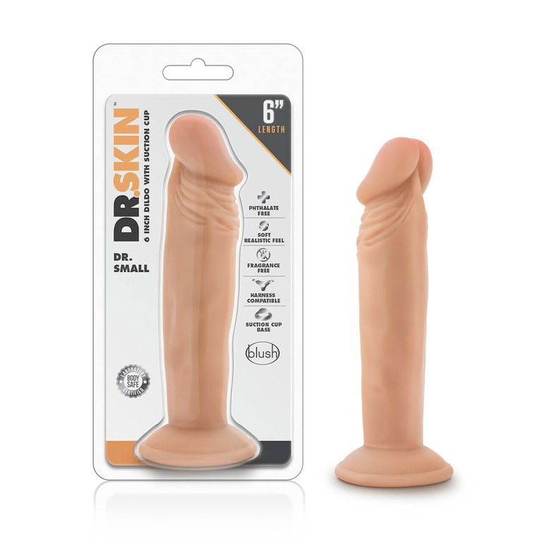 Dr.Skin Dr.Small 6“ dildo vanilla