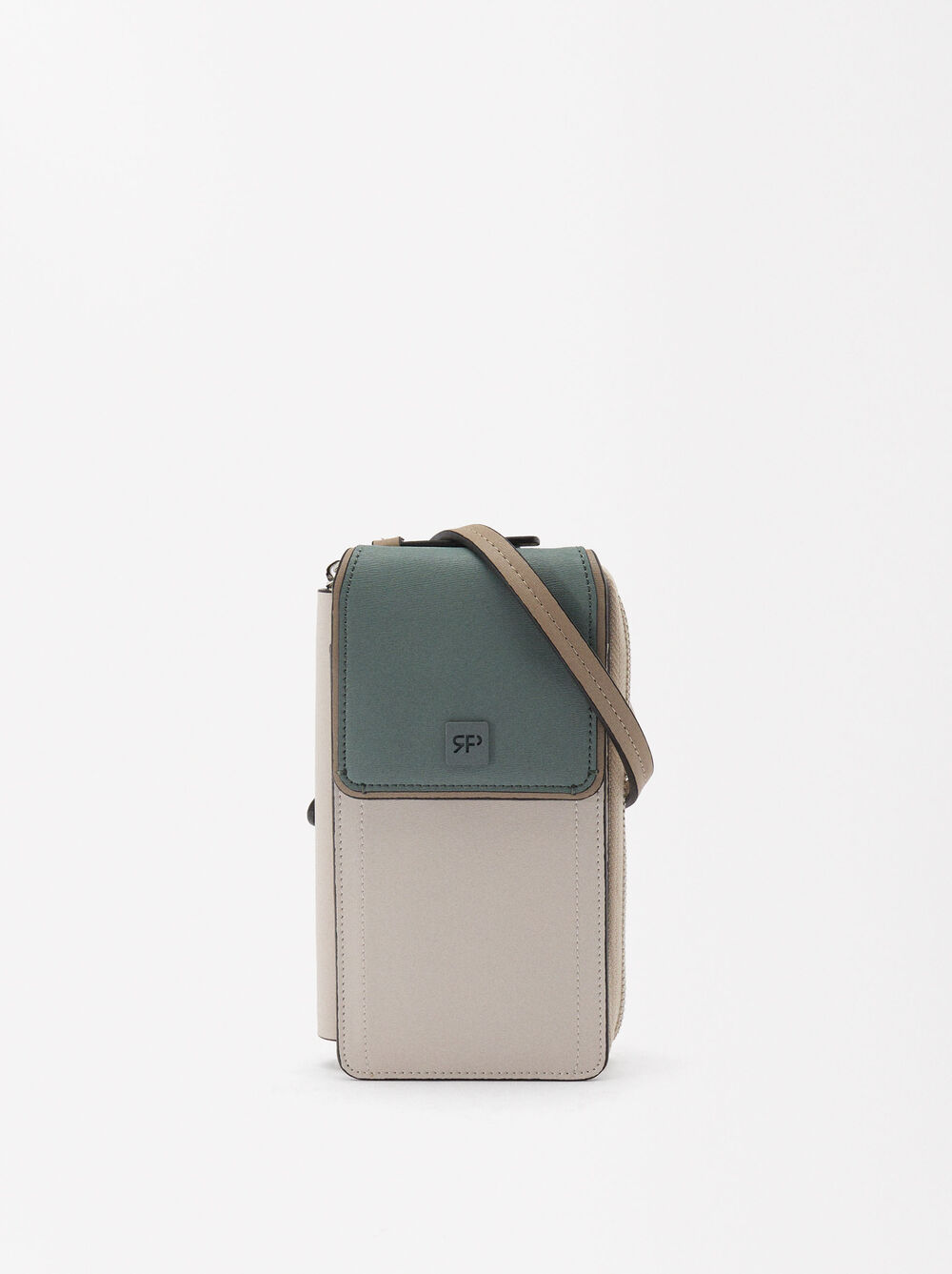 Mobile Phone Bag With Flap Closure