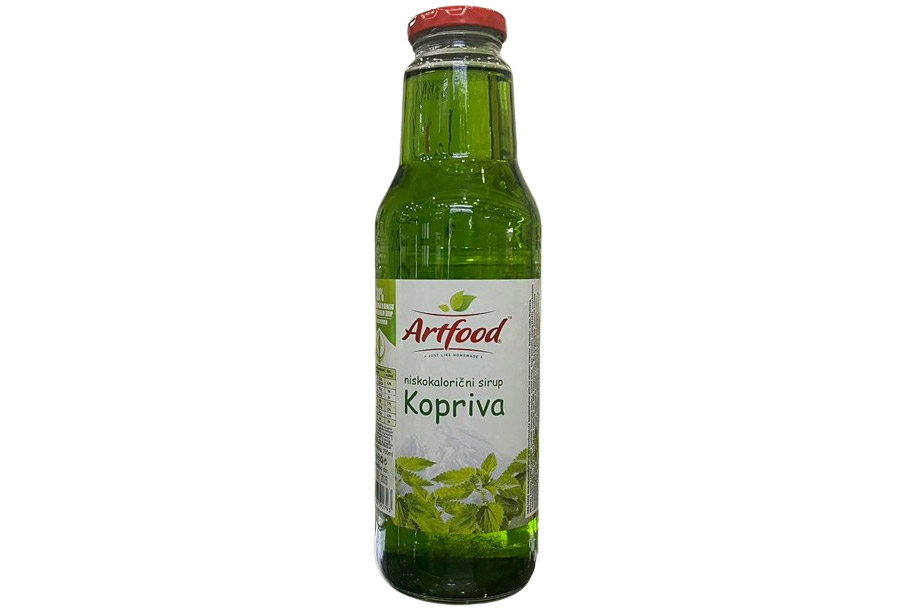 Niskokalorični sirup od koprive