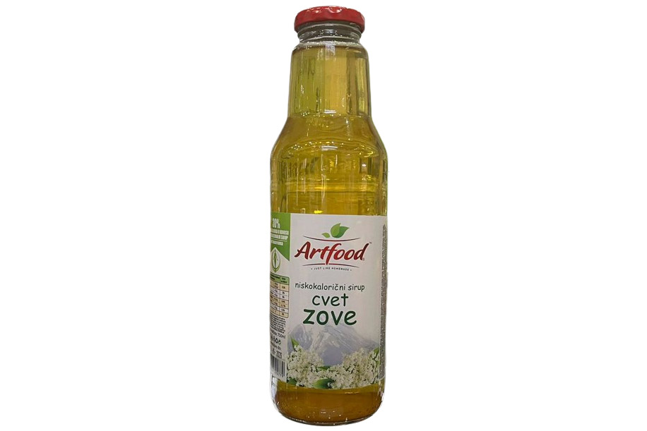 Niskokalorični sirup od zove