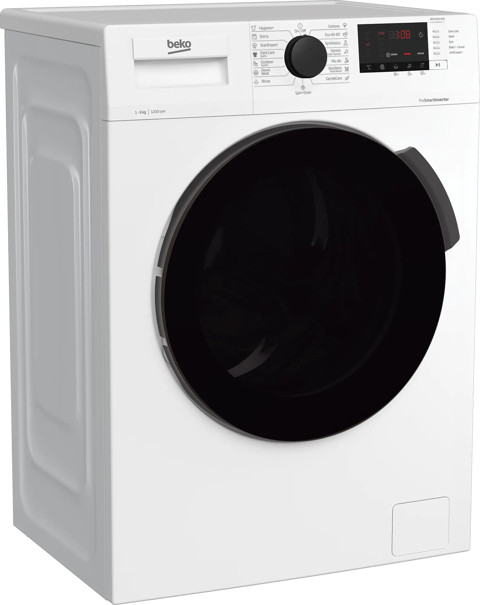 Beko WUE 9622 XCW Mašina za pranje veša, 9 kg, 1200 rpm, ProSmart