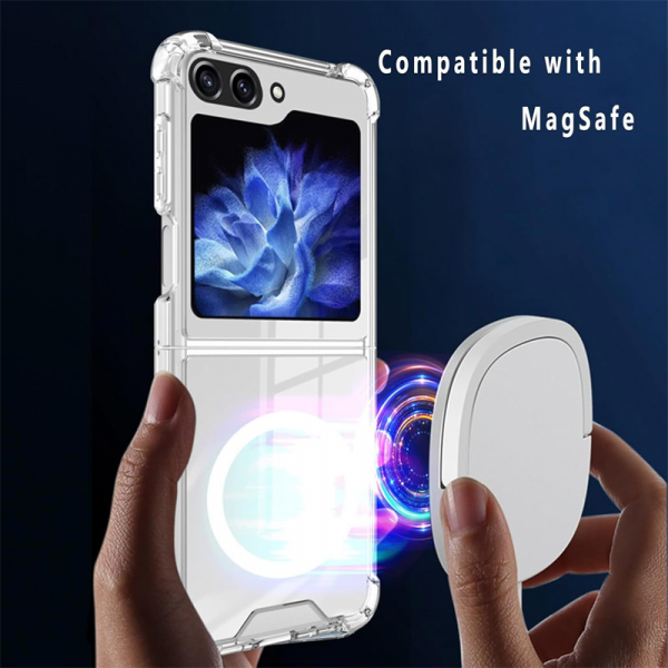 Maska Clear Magsafe za Samsung Z Flip 6 transparent