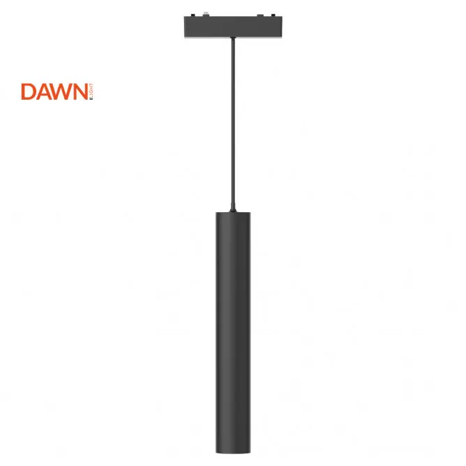 Dawnlight 26-D300 6W Magnetic slim Visilica LED, 3000K, 24°, 48V, DC, Crna