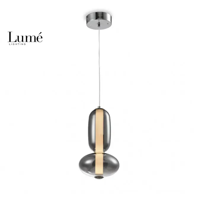 LUNA 224 Visilica 20W 3000K, Hrom