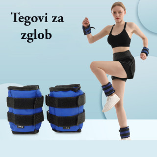 Teg za zglob - 1 kg za vežbanje nogu sa opterećenjem