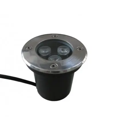 HX-HUG100 Podna LED svetiljka, 3W, 4200K, IP67, Nikl