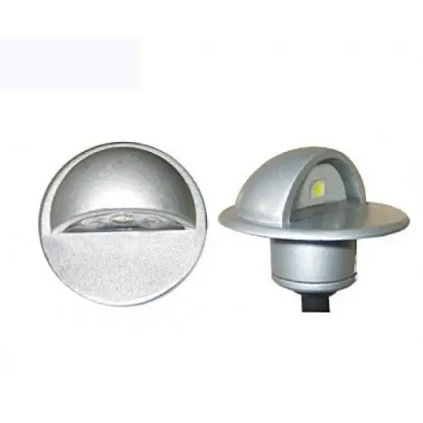 SC-B106C Podna LED svetiljka, 0.4W, RGB, IP65, Nikl