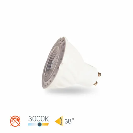 LED sijalica Spot, S11, GU10, 6W, 3000K, Bela