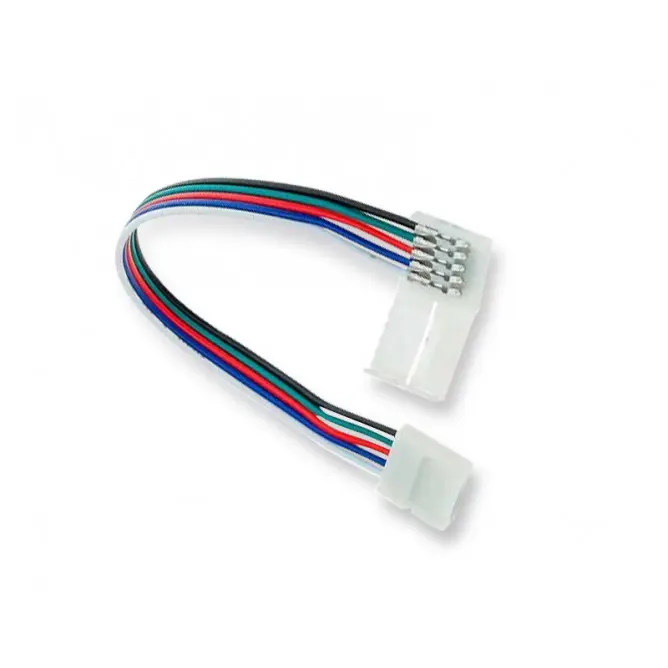 RGBW CL-D0025 Set LED konektora, 12mm, Dupli kabl, 5 komada