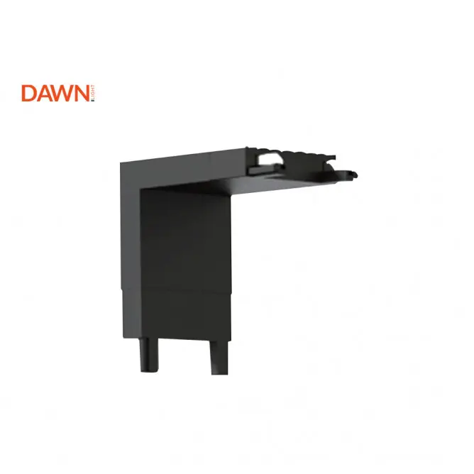 Dawnlight 26-A-LV Magnetic slim Konektor plafon-zid, Crni