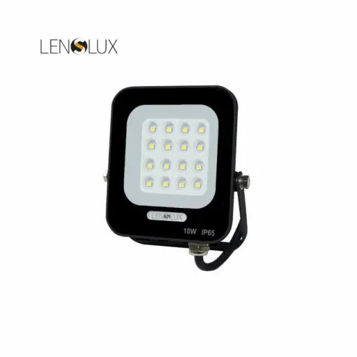 LensLux IK03 LED Reflektor 10W, 6500K, Crni