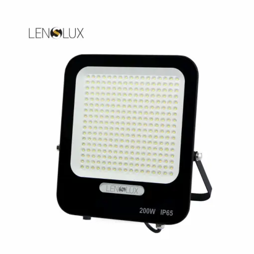 LensLux IK03 LED Reflektor 200W, 6500K, Crni
