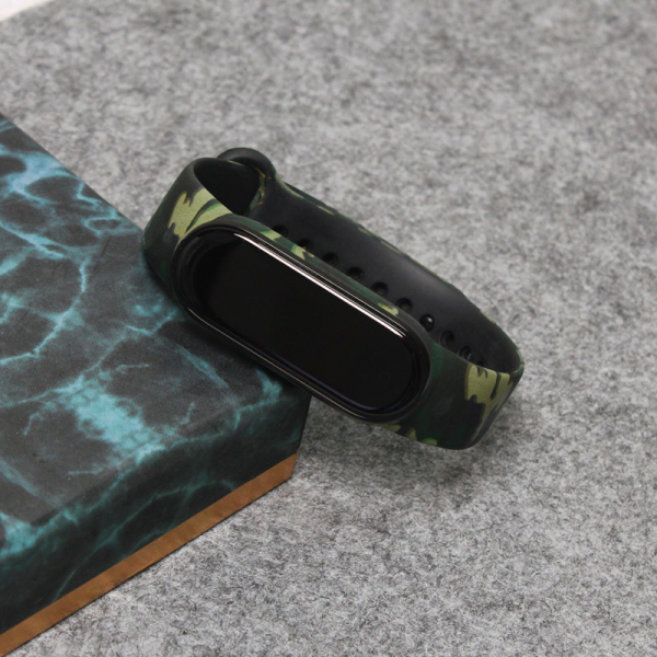 Silikonska narukvica za pametni sat Xiaomi Mi Band M5/ M6 army zelena