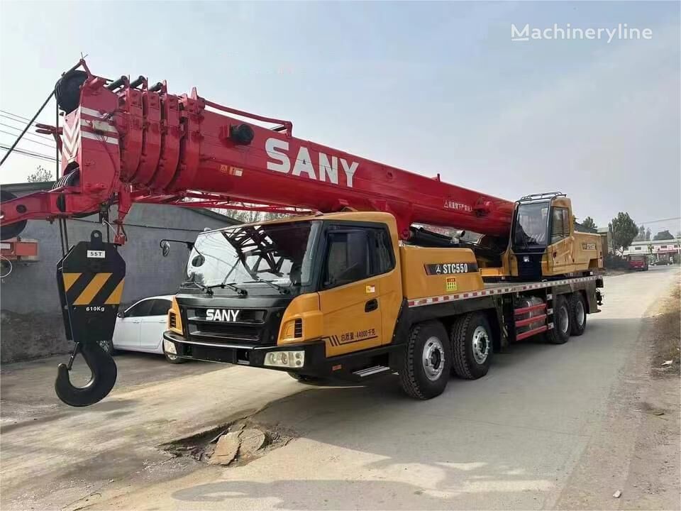 Sany STC550, 2018 year, 5 U-shaped booms pokretna dizalica