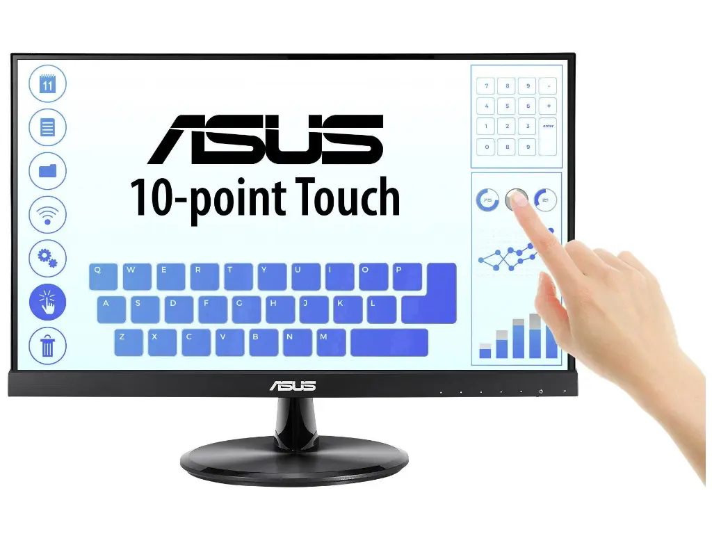 ASUS Touch Screen monitor VT229H 21.5" IPS crni