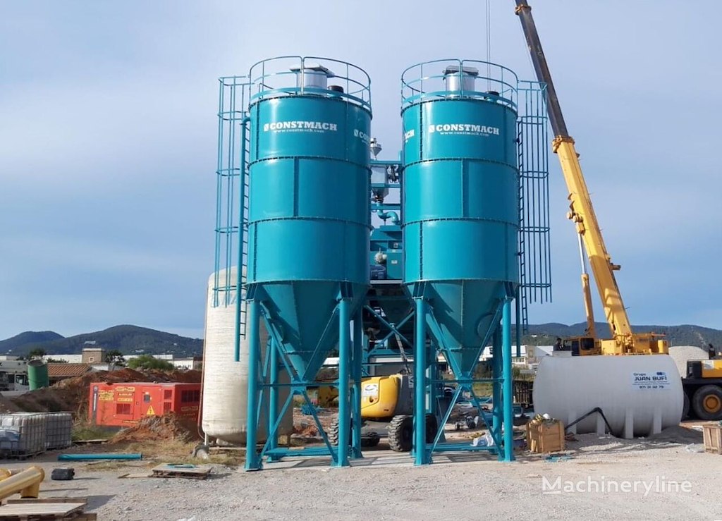 Novi Constmach 50 Ton Capacity Cement Silo Bolted or Welded Type silos za cement