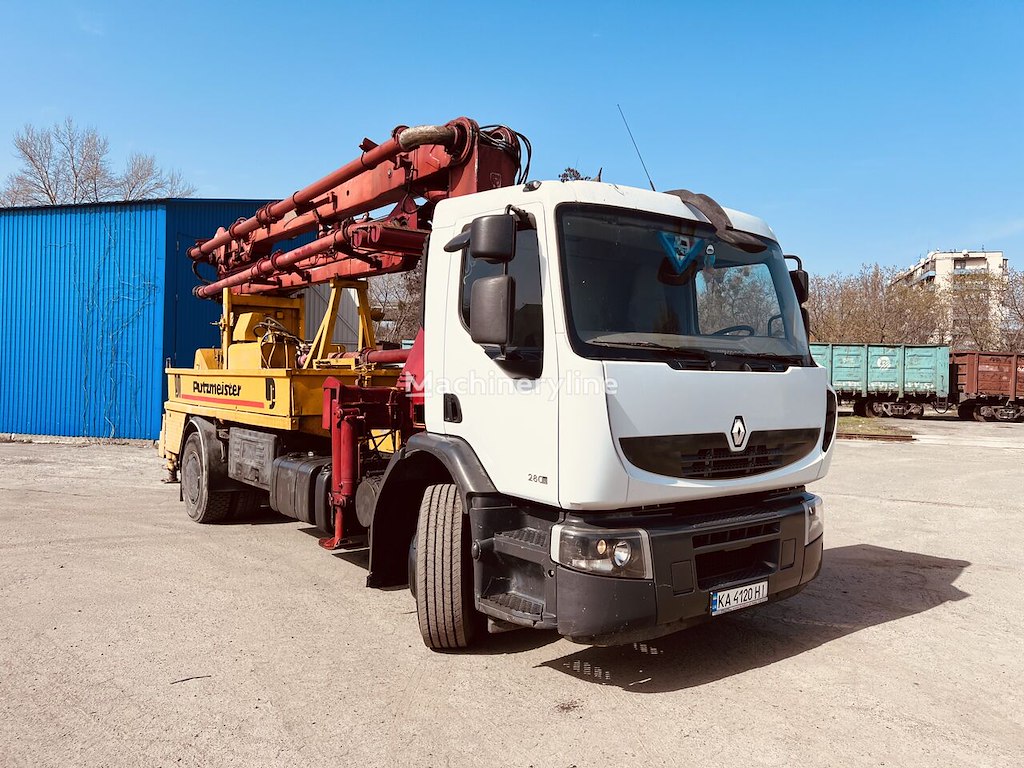 Putzmeister na šasiji Renault pumpa za beton