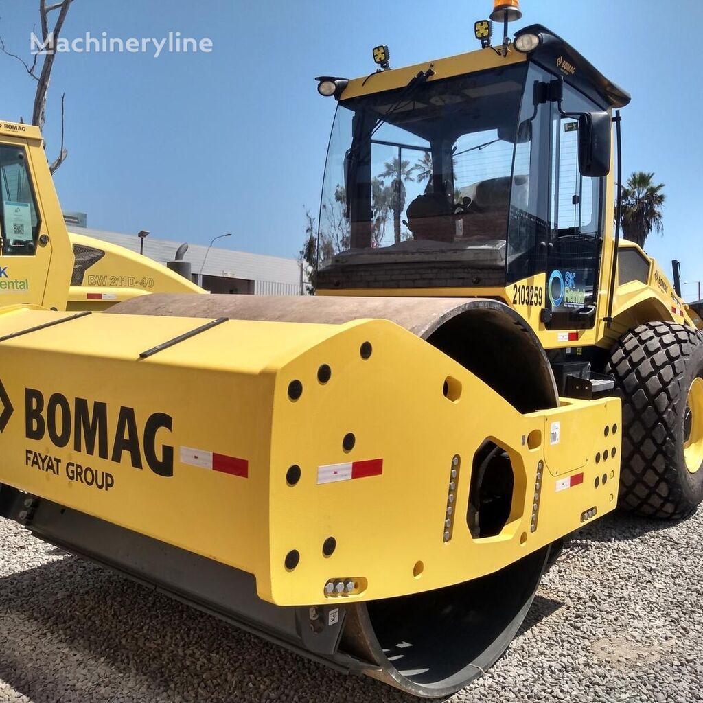 BOMAG BW 219 DH-5 kompaktor s jednim valjkom