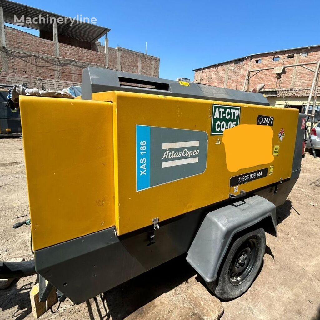 Atlas Copco XAS 186 mobilni kompresor