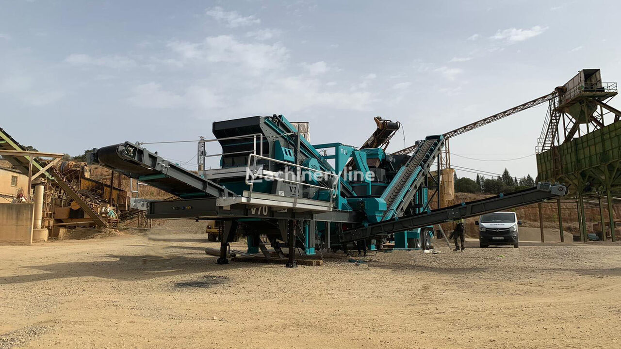 Nova Constmach 150 TPH Mobile Vertical Shaft Crusher (Mobile Sand Making Plant) mašina za pravljenje peska