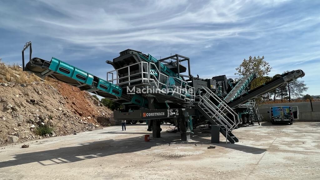 Novo Constmach Mobile Crushing and Screening Plant 80 T/S Capacity 2 Years Warr mobilna postrojenje za drobljenje