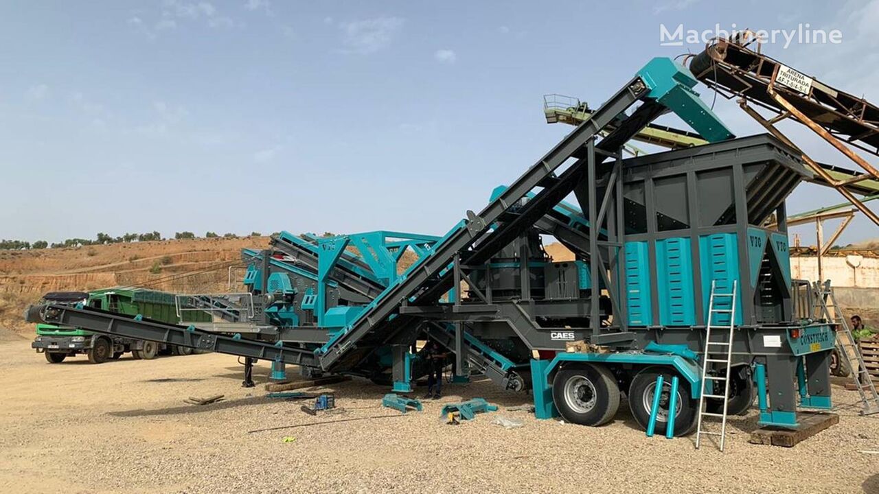 Novo Constmach 200 T/H Capacity Mobile Vertical Shaft Crusher with 2 Years Warr mobilna postrojenje za drobljenje