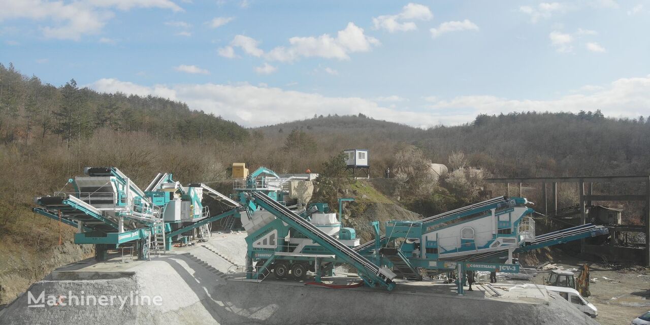 Novo Constmach 300 Ton Capacity Mobile Crushing Plant with 2 Year Warranty mobilna postrojenje za drobljenje