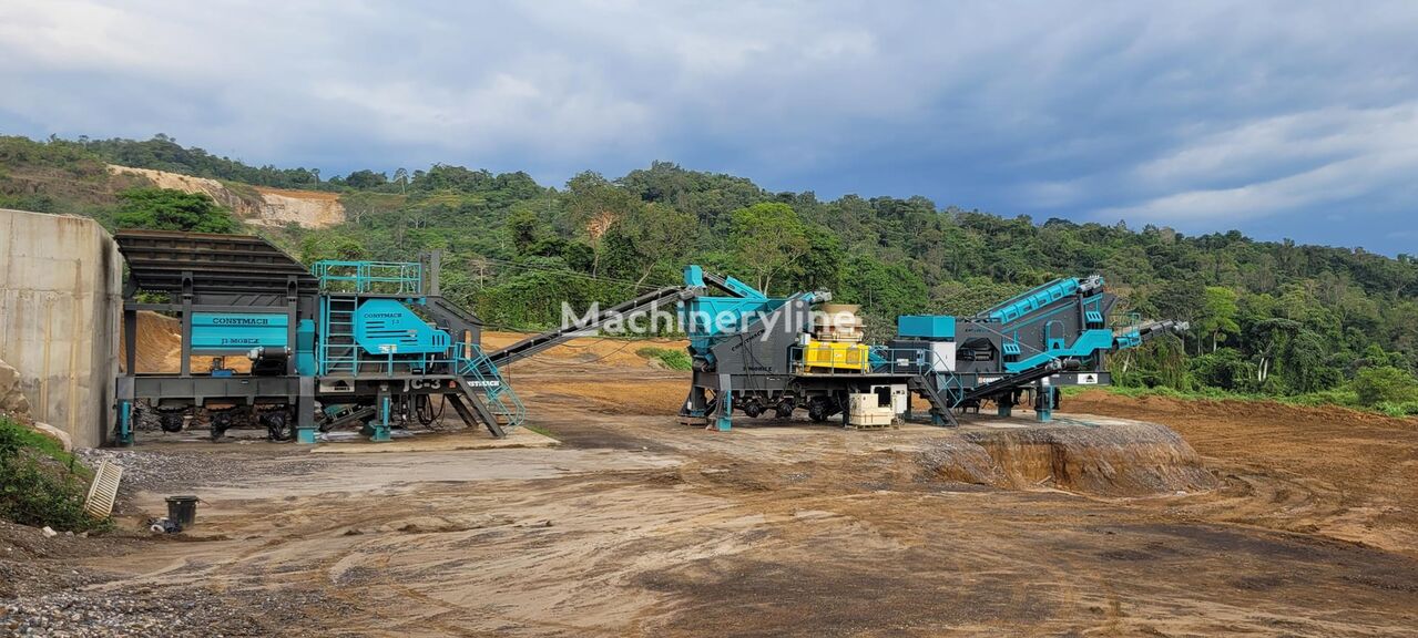 Novo Constmach 250-300 Ton Capacity Mobile Hard Stone Crusher (Mobile Crusher) mobilna postrojenje za drobljenje