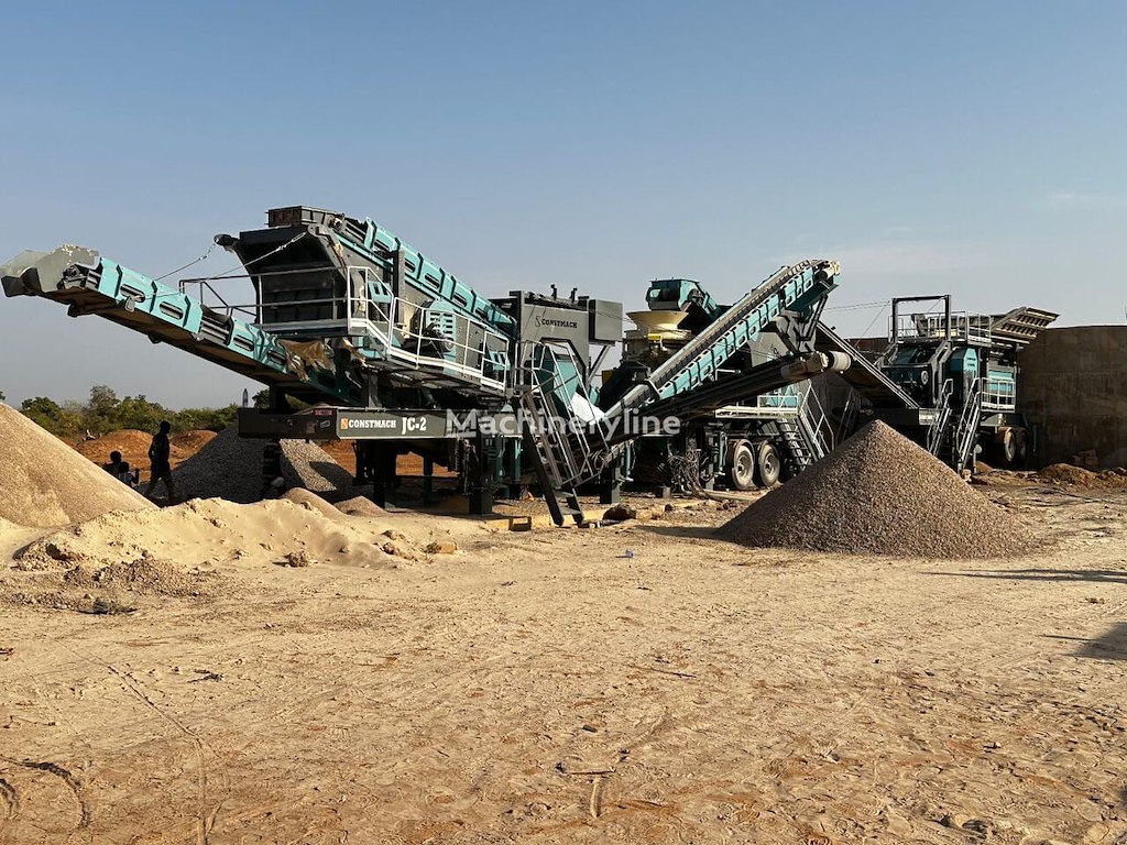 Nova Constmach Mobile Jaw Crusher Plant (Hard Stone Crushing Plant) čeljusna drobilica