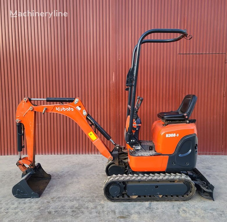 Kubota K008-3 mini bager