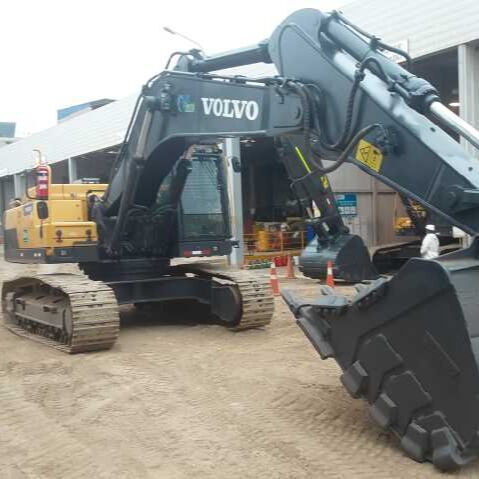 Volvo EC350DL bager guseničar