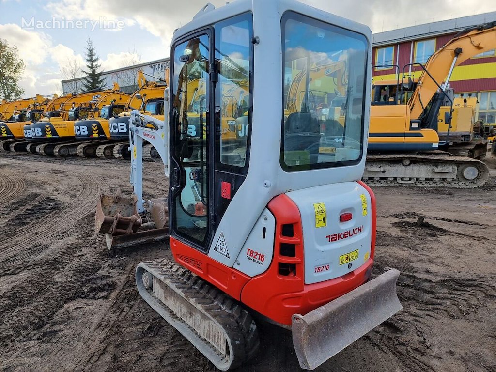 Takeuchi TB216 mini bager