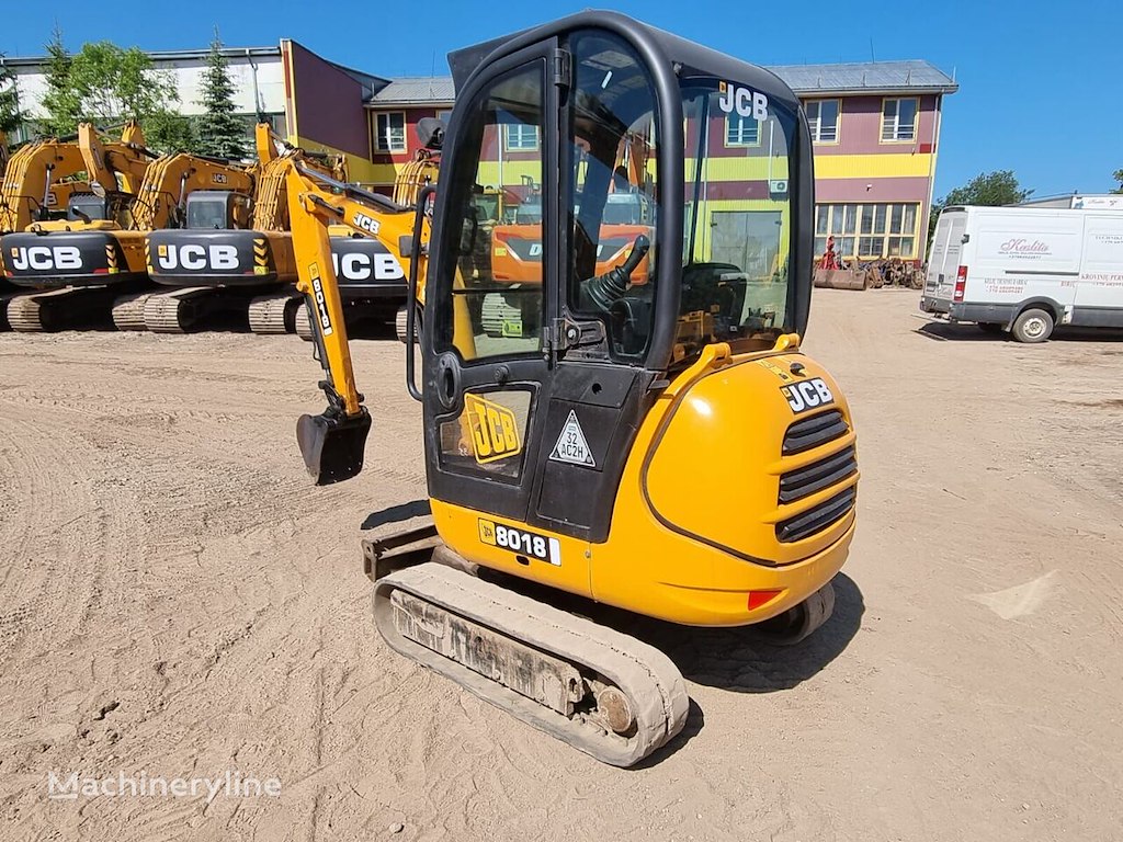 JCB 8018 mini bager