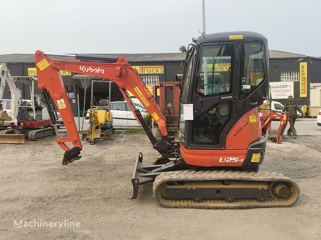 Kubota u25-3 mini bager